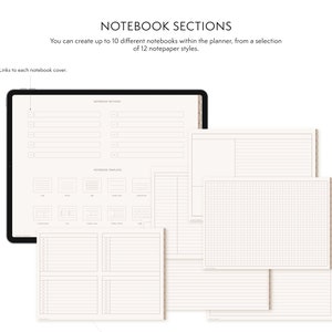 Undated Weekly Planner Weekly Schedule Undated Digital Planner Digital ...