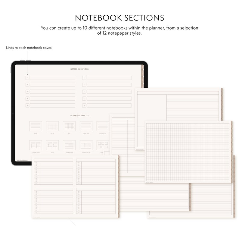 Undated Weekly Planner Weekly Schedule Undated Digital - Etsy