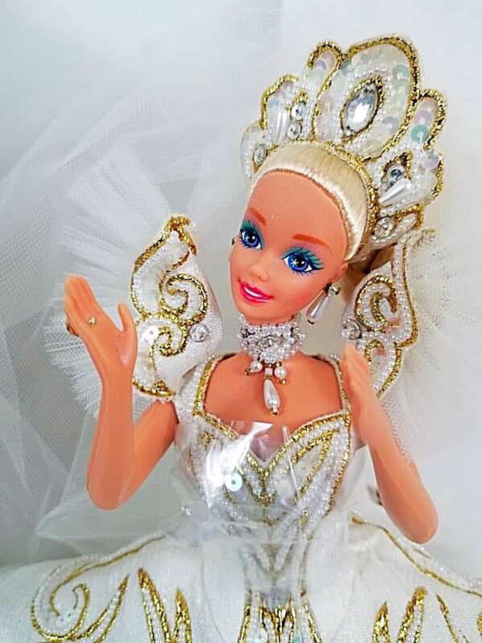 Mattel, Bob Mackie,(1992) Empress Bride Barbie Doll "new" - Etsy UK
