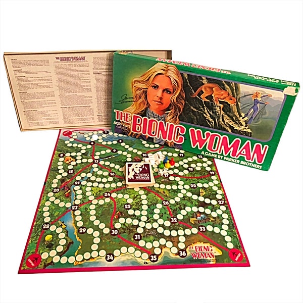 The Bionic Woman Board Game - Etsy