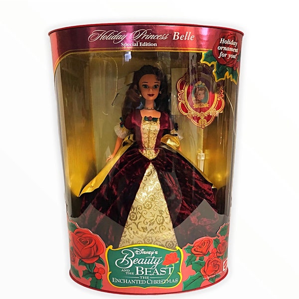 1997 Holiday Princess Belle Special Edition Disneys Beauty and the ...