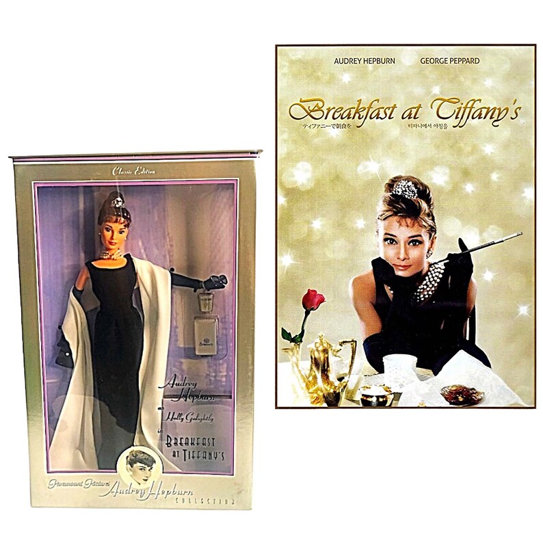Mattel 1998 Audrey Hepburn Breakfast At Tiffanys Barbie Etsy