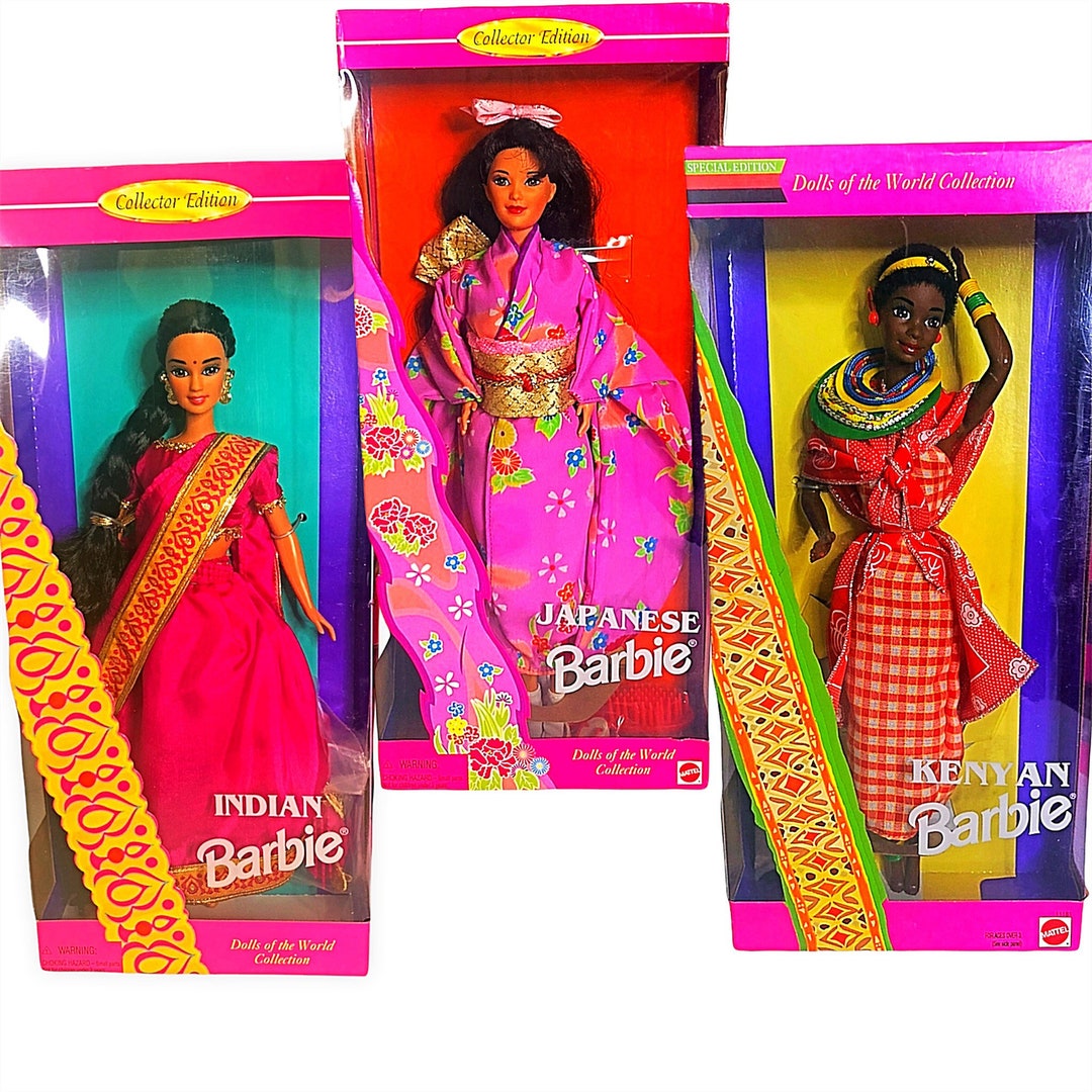 Mattel, (1990s) Barbie, Special/limited Edition, Dolls of the World ...