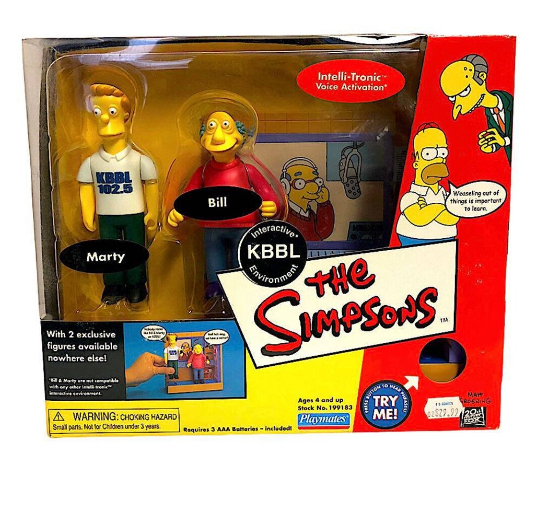 Die Simpsons, Intelli-Tronic-Sprachsteuerung, Interaktiv KBBL ( Marty ...