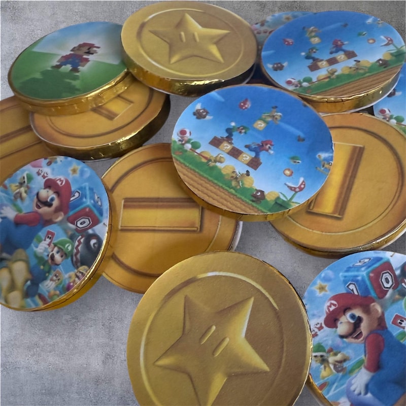 Mario Coins - Etsy UK
