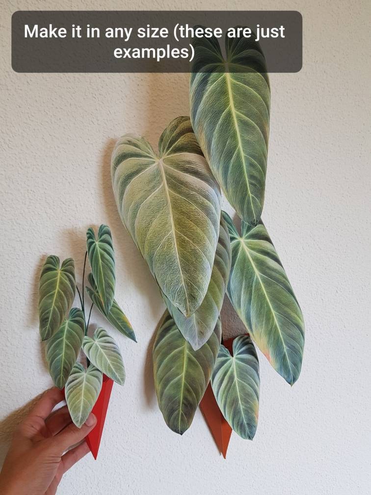 Plant Print Digital Download Monstera, Realistic Fake Plant, Funny ...