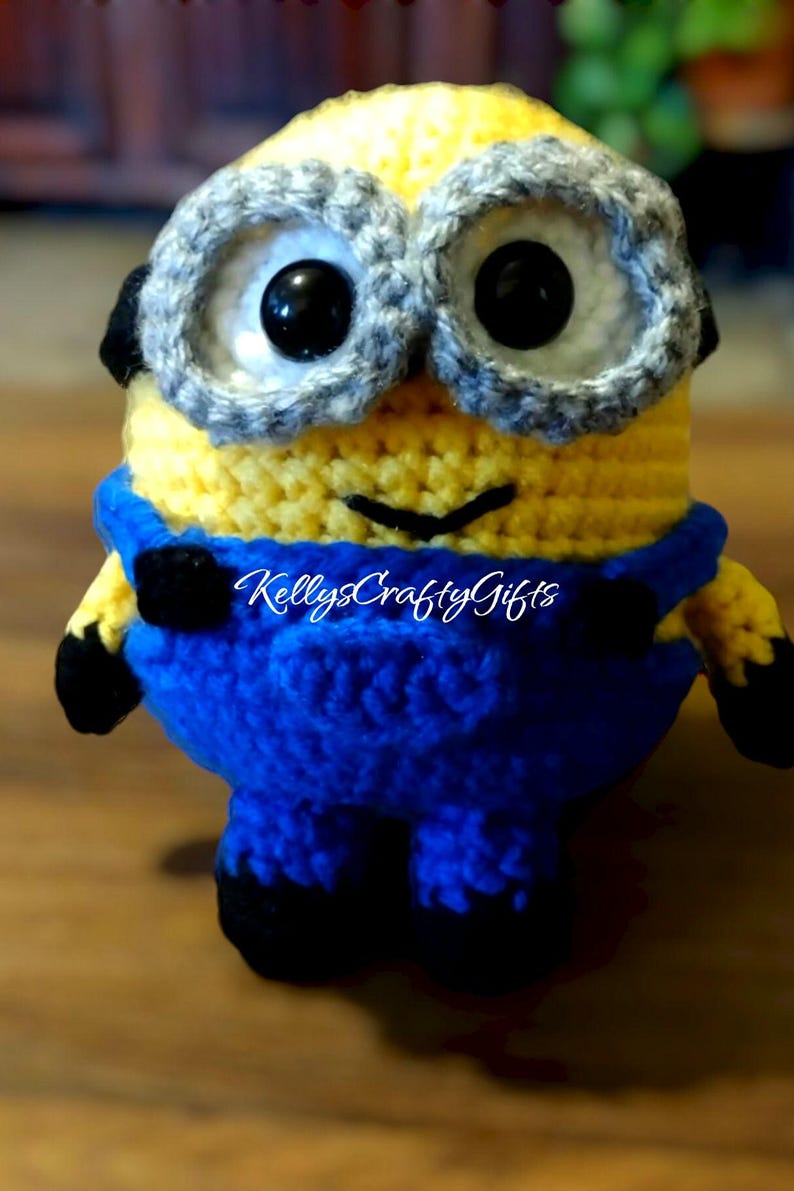 Crochet Minion Doll: Handmade Despicable Me Plush, 6-inch - Etsy