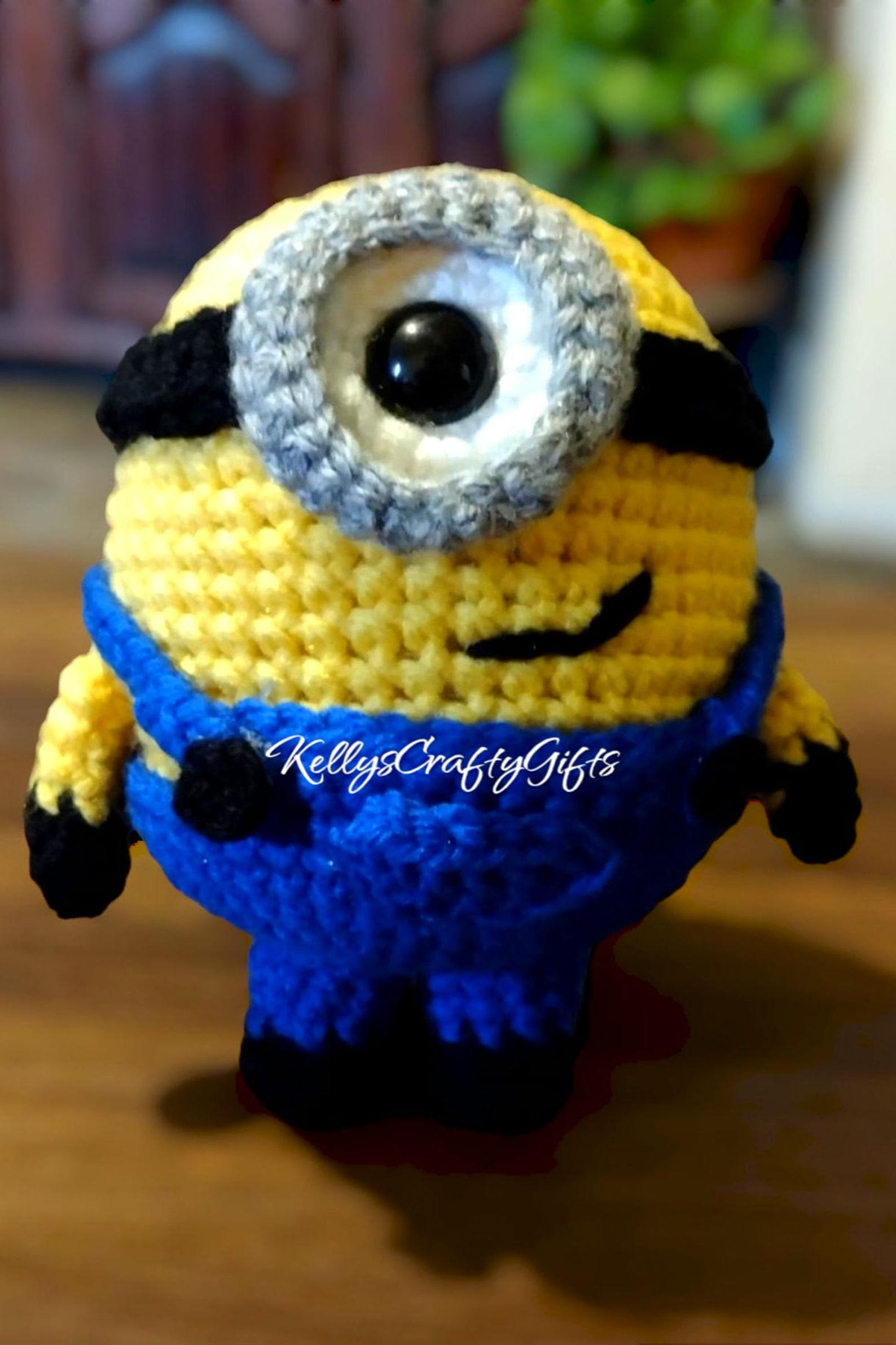 Crochet Minion Doll: Handmade Despicable Me Plush, 6-inch - Etsy