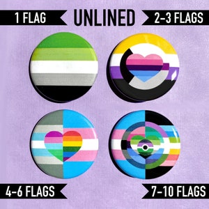 Custom Pride Flag Button | LGBTQ Pride - Etsy
