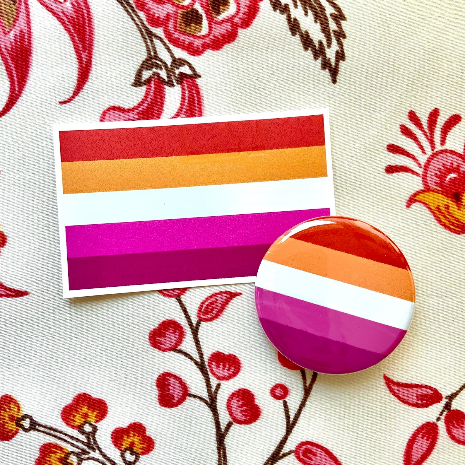 Custom Pride Flag Bundle // Sticker and Button Combo // LGBTQ - Etsy