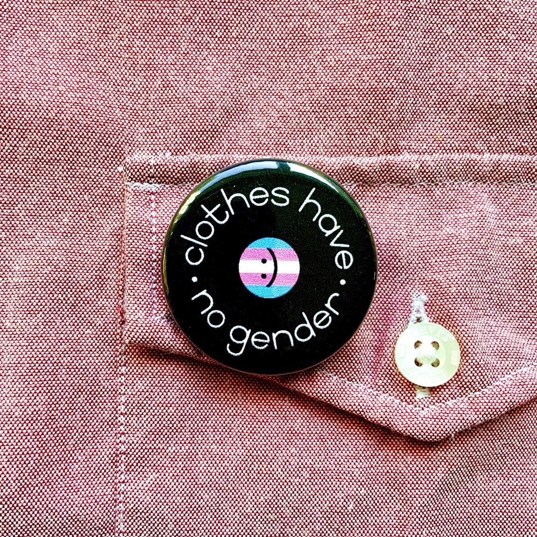 Bodies Have No Gender Button | Customizable Body Positivity Trans Pride ...