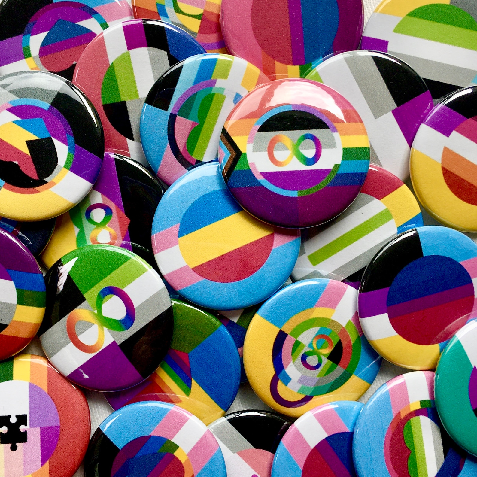 Custom Pride Flag Button LGBTQ Pride - Etsy