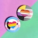 Custom Pride Flag Button LGBTQ Pride - Etsy