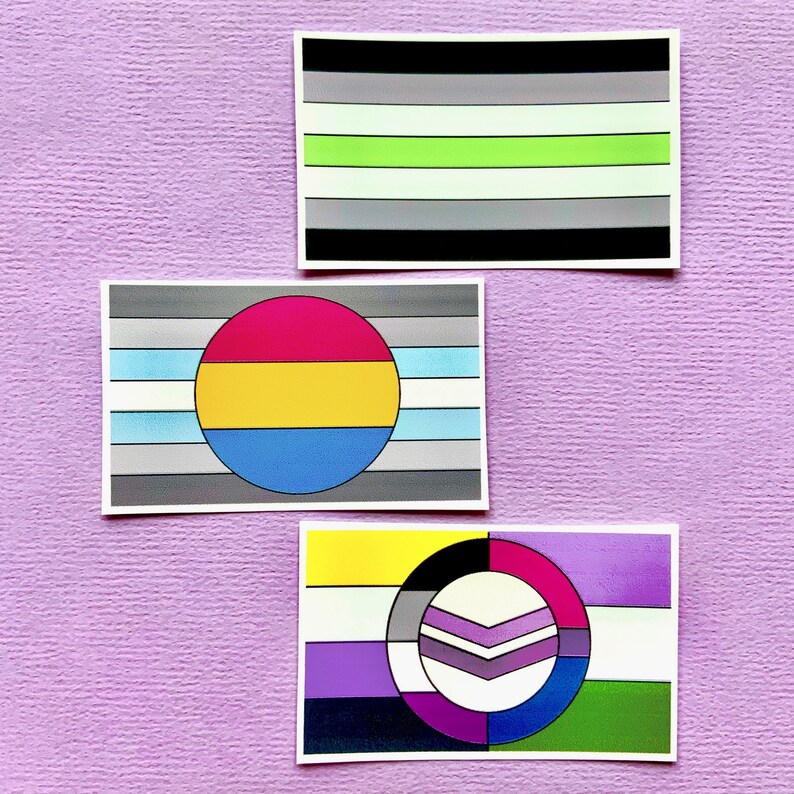 Custom Pride Flag Bundle // Sticker and Button Combo // LGBTQ - Etsy