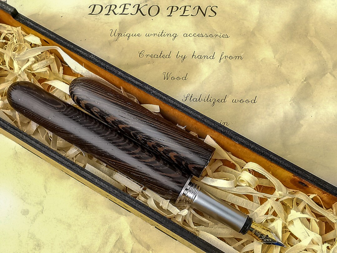 Custom Fountain Pen, Handmade Fountain Pen - Etsy