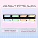 44 X VALORANT TWITCH PANELS! Gekko Creatures, Cute and Kawaii Assets ...
