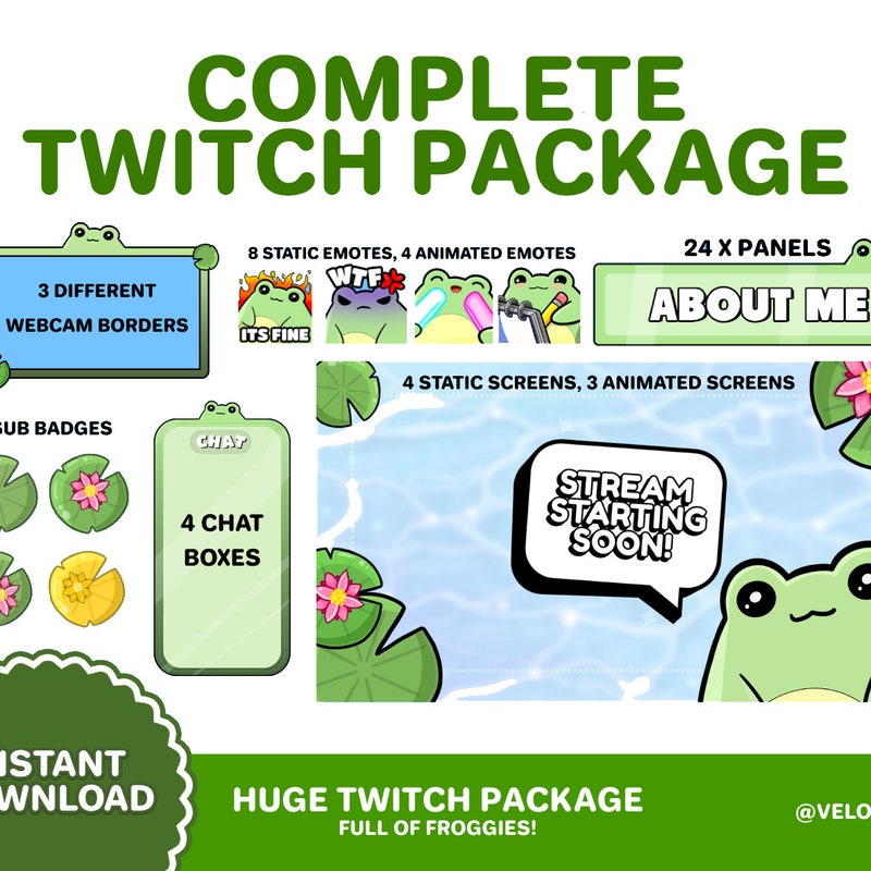 Frog Chat Animated - Etsy