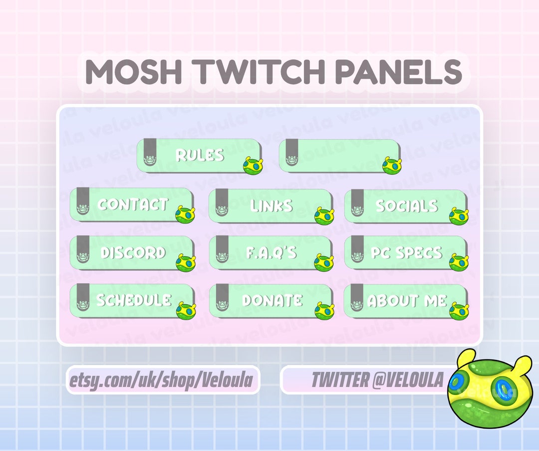 11 X MOSH VALORANT Twitch Panels! Gekko Creatures, Cute and Kawaii ...