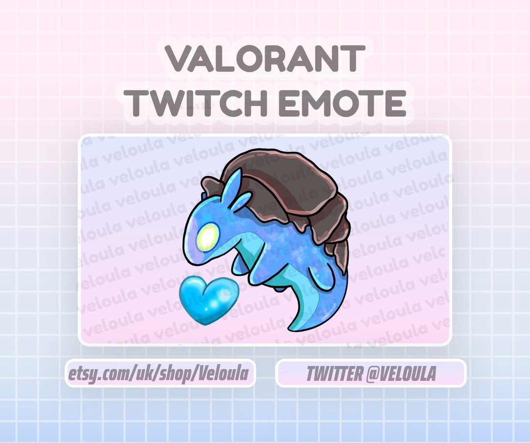 VALORANT Dizzy Twitch Emote - Twitch, Discord, Youtube Streamers - Etsy