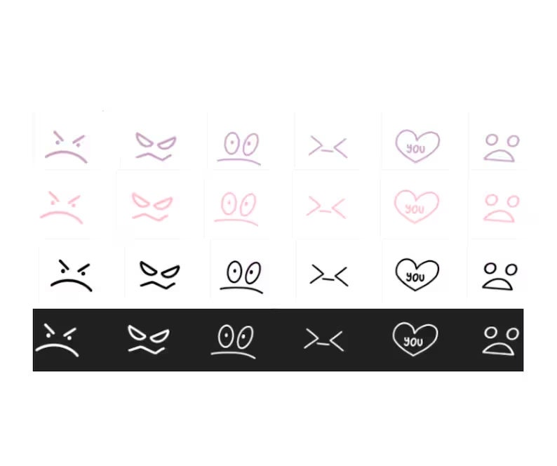 Vtuber / Pngtuber Sticky Note Asset MEGAPACK | PREMADE & CUSTOMIZABLE ...