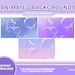 Animated Stream Background / Dreamy Soft Star Bubble Twitch Overlay ...