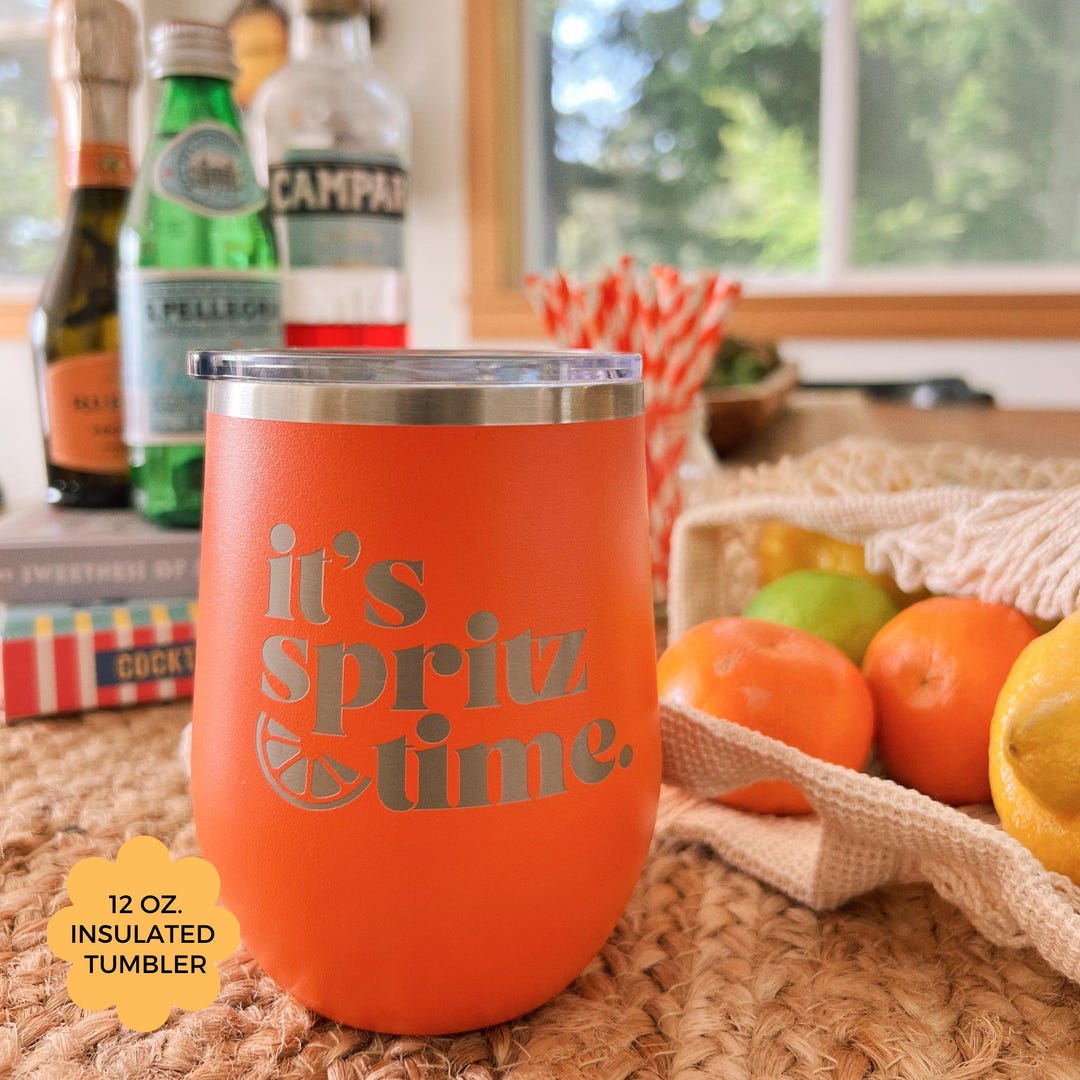Italian Spritz Insulated Tumbler, Spritz Time Gift, Italian Spritz ...