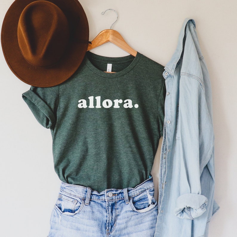 Italy T-shirt Allora Italian Word Gift for Italy Lover Cute Italian Tee ...