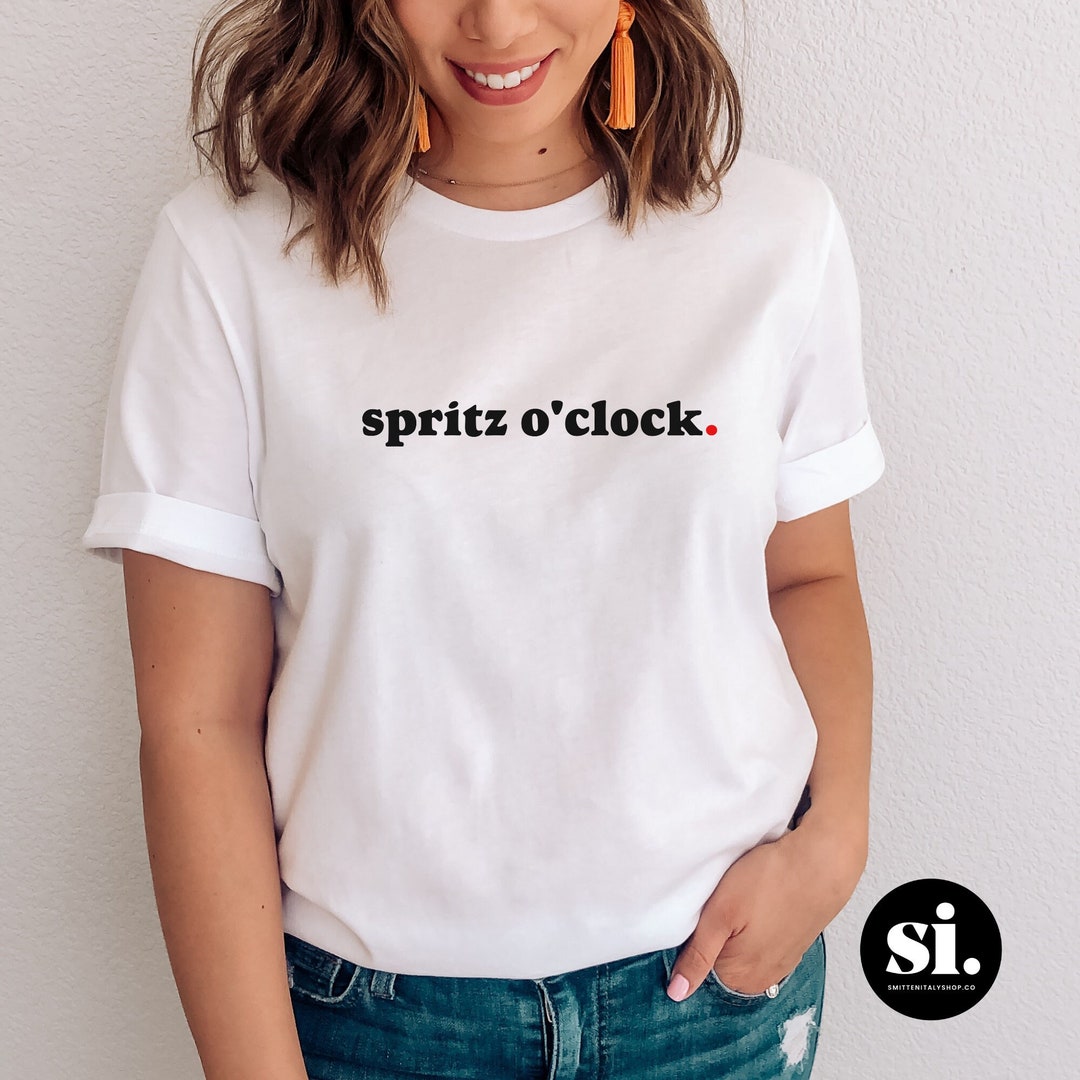 Spritz O'clock T-shirt Gift for Italy Lover, Aperol Spritz T-shirt ...