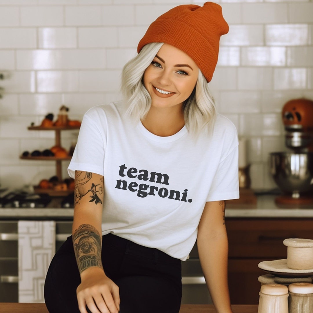 Negroni Italian Cocktail Shirt Gift for Italy Lover Team Negroni Shirt ...
