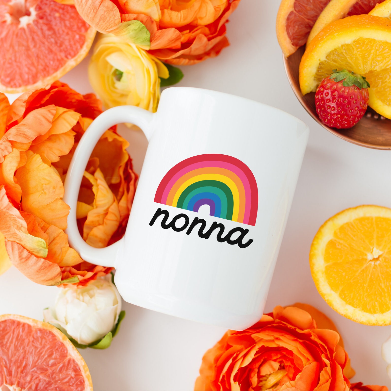 Nonna Ceramic Mug italian Nonna Mug New Grandma Mug New - Etsy