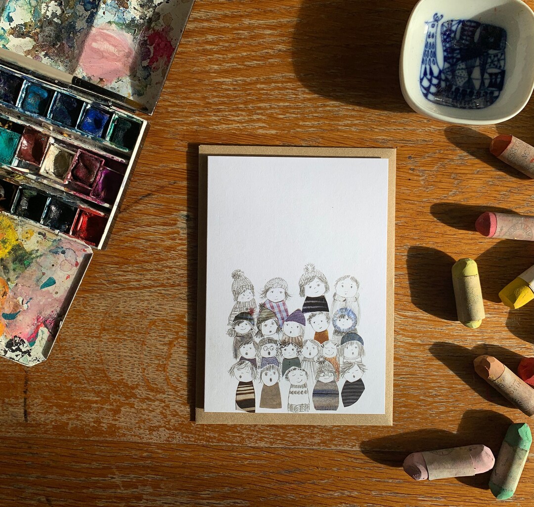 The Choir Greeting Card - Etsy