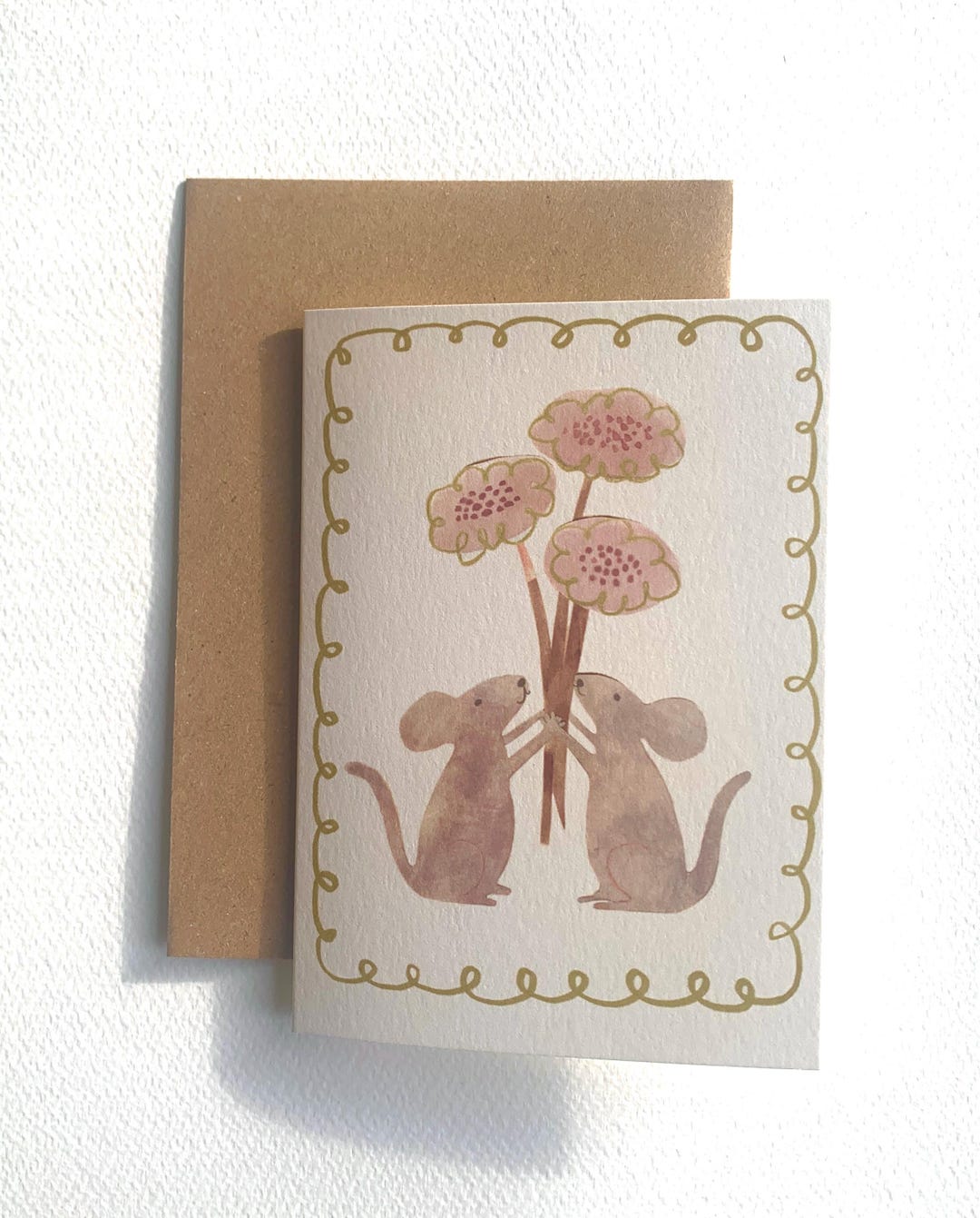 Field Mice - Greeting Card - Etsy