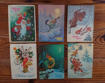 Russian postcards | Etsy