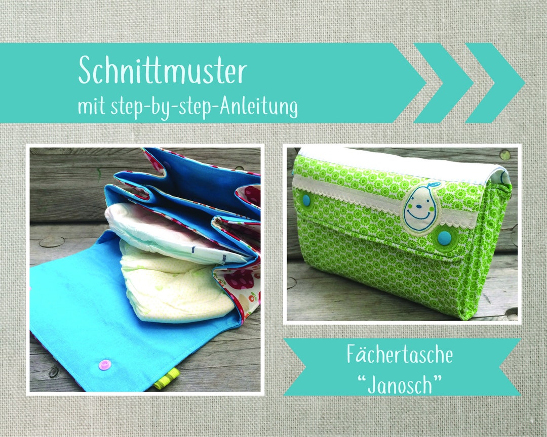 Sewing Pattern for Fan Bag "janosch" - Etsy