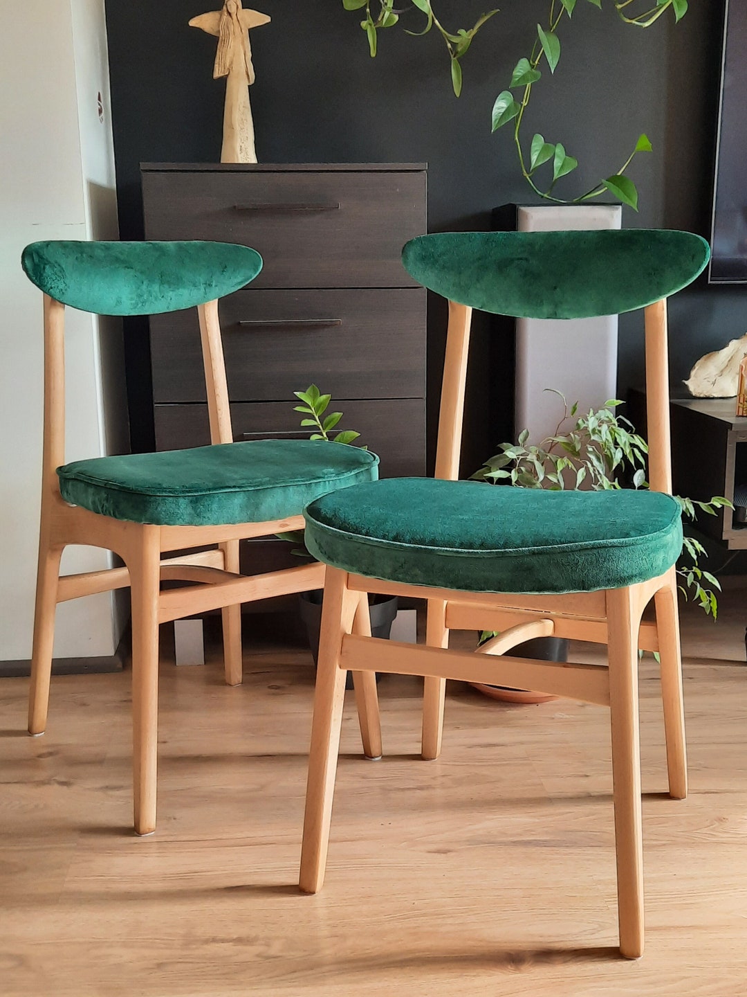 Vintage Polish Mid-century Chair Type 200-190, Designed in 1963 by R.T ...