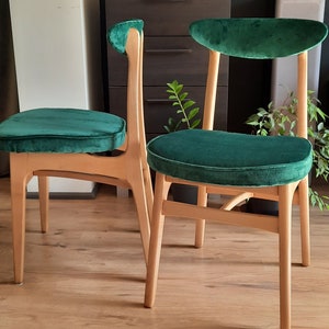 Vintage Polish Mid-century Chair Type 200-190, Designed in 1963 by R.T ...