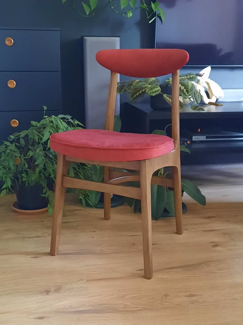 Vintage Polish Mid-century Chair Type 200-190, Designed in 1963 by R.T ...