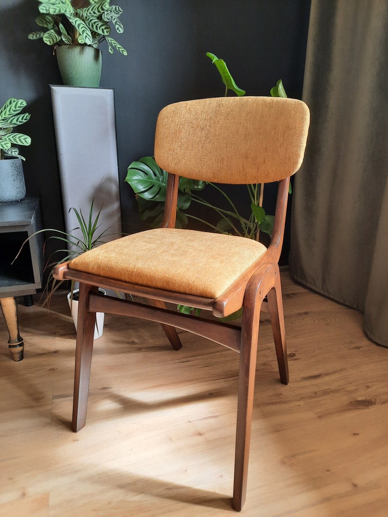 Vintage Polish Chair Type 299 Boomerang, Mid-century, Personalization ...