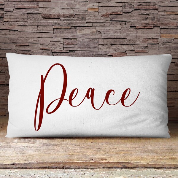 Peace Pillow - Etsy