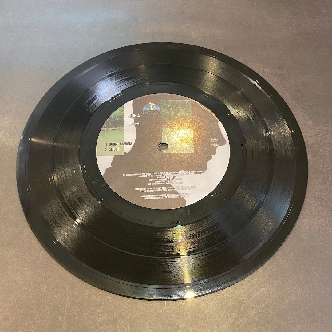 Personalized 7" Vinyl Record: Custom Audio, - Etsy