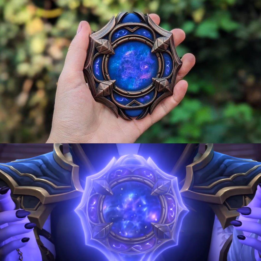 Harbinger's Dark Heart Artifact || Wow Xal'atath Amulet Home Decor ...
