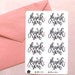 Clear Thank You Stickers Packaging Stickers for Small - Etsy