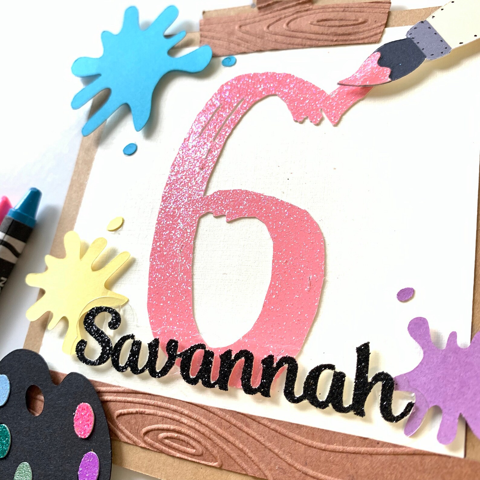 Painting Cake Topper Art Cake Topper Perfect for a Painting | Etsy