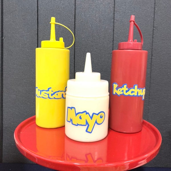 Condiment Bottle - Etsy