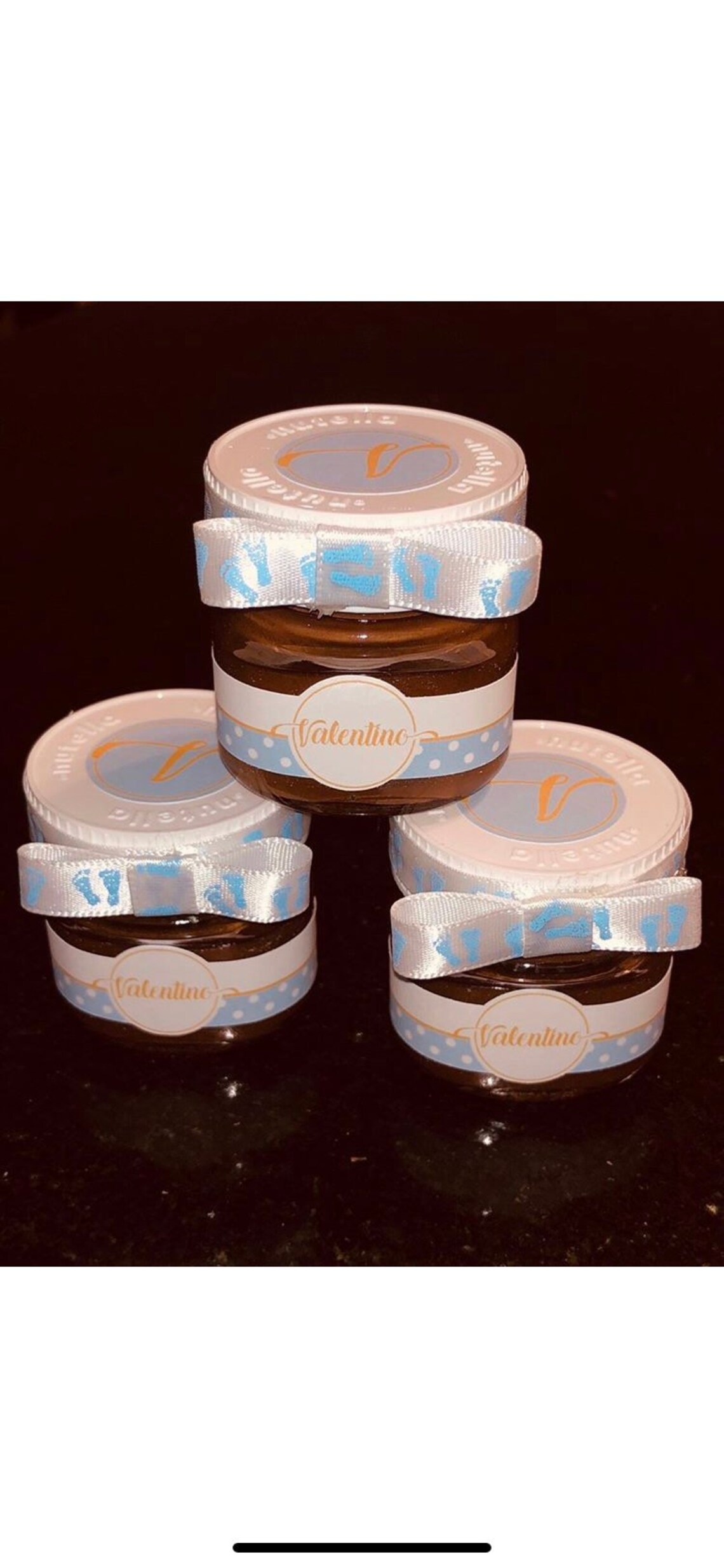Mini Nutella Labels Perfect for Baby Shower Favors. Nutella - Etsy