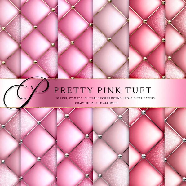 Pink Digital Papers - Etsy