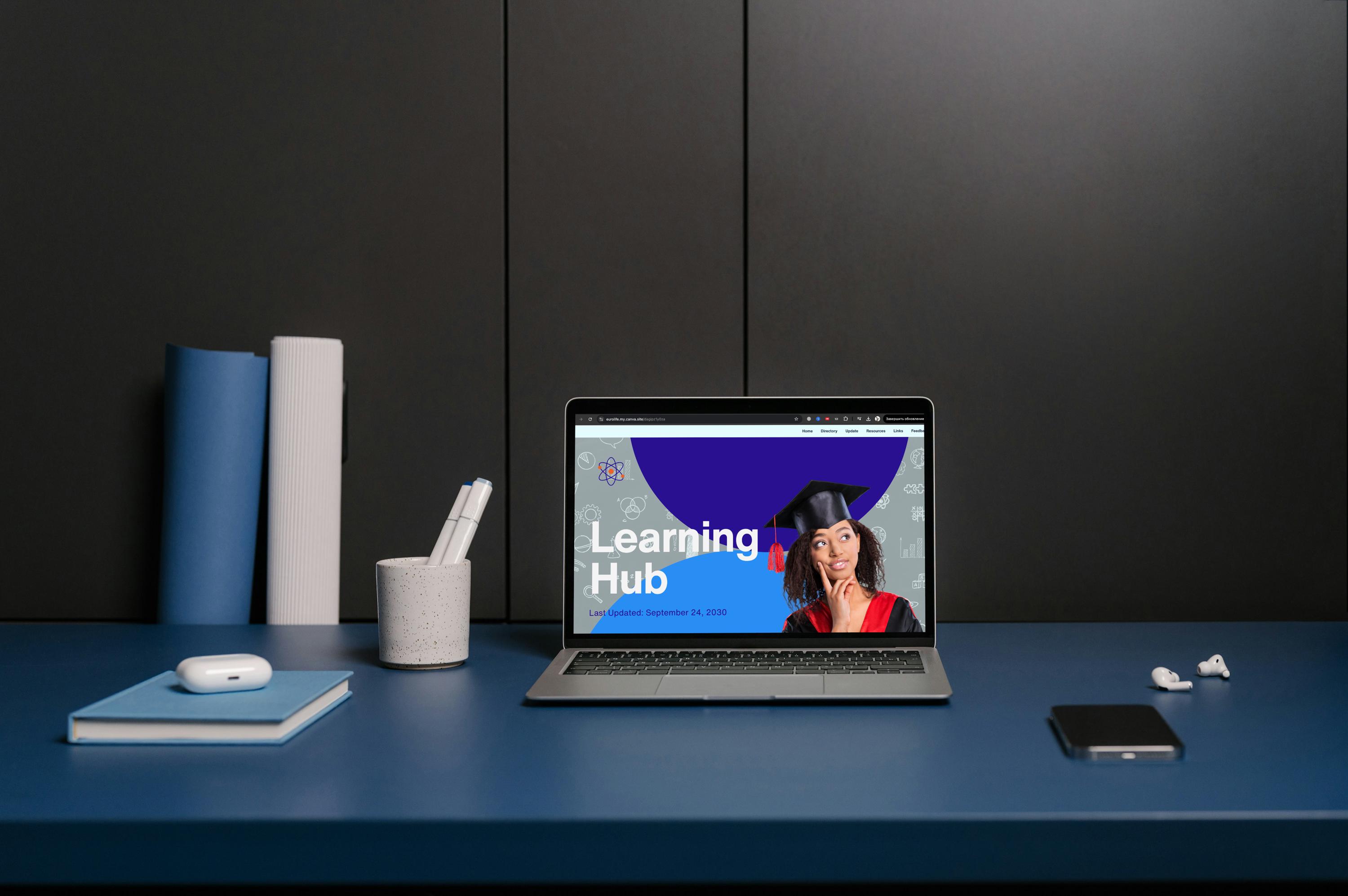 Teacher & Tutor Website Template – Online Teaching School Landing Page ...