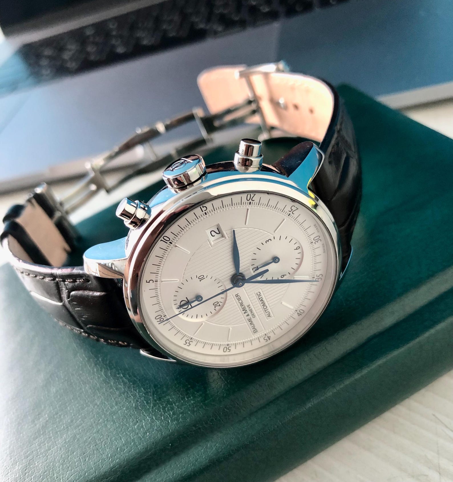 Baumé & Mercier Classima 8692 Automatic Chronograph Stylish Swiss Men's ...