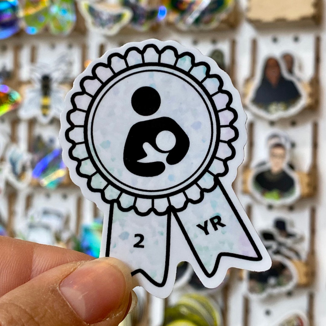 Breastfeeding Award Sticker - 2 Years - Etsy