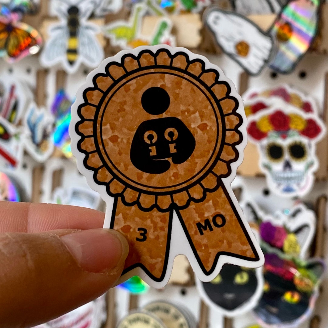 Exclusive Pumping Award Sticker 3 Months - Etsy